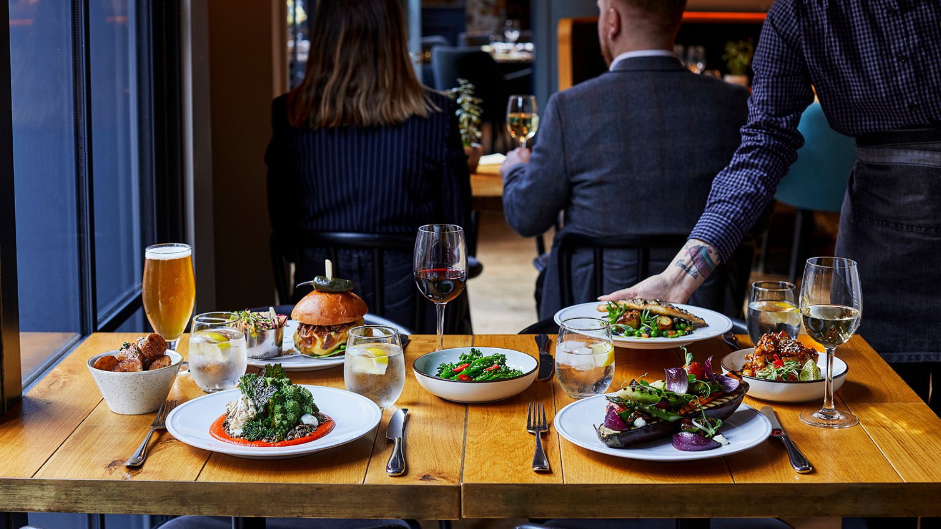 Dining at Brigade Bar + Kitchen | Searcys