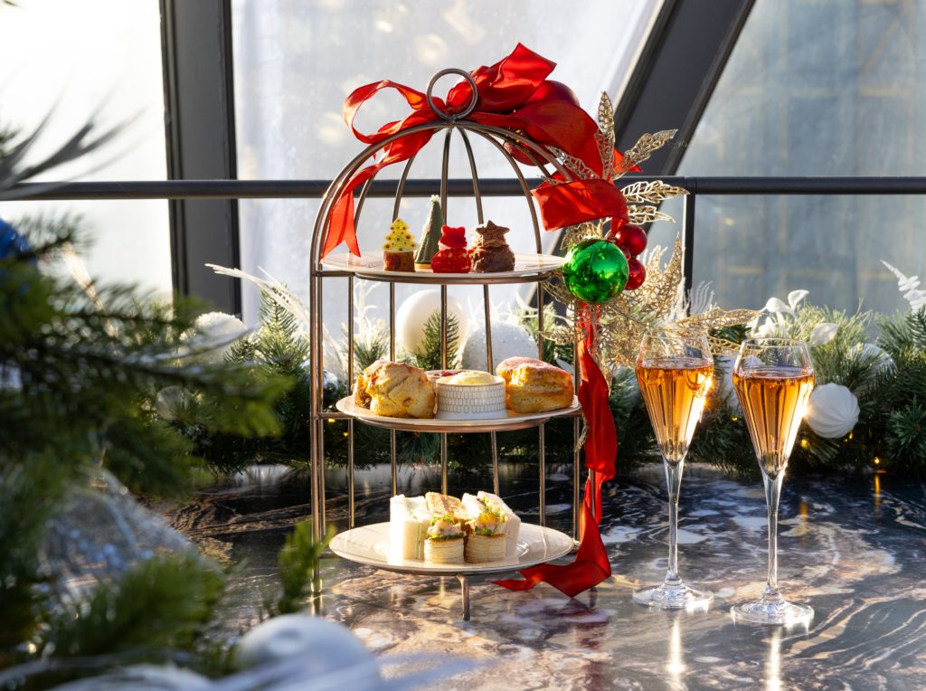 Helix Restaurant Afternoon Tea Menu | Searcys at The Gherkin | Searcys